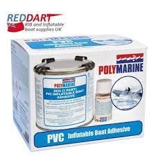 POLYMARINE PVC Inflatable Boat Adhesive 2 Part 250ml Tin (35.44.55 ...